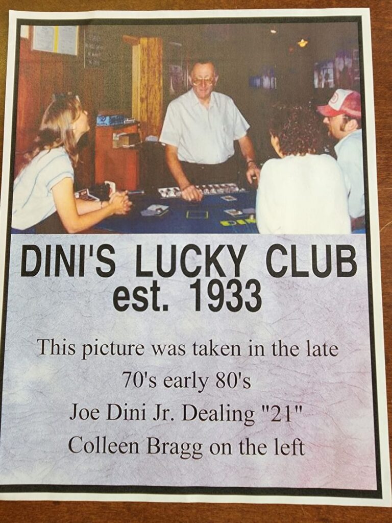 Dini’s Lucky Club late 70s early 1980s Joe Jr Colleen Bragg – Pizen ...