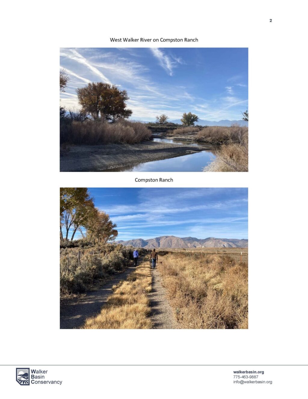 Walker Basin Conservancy Has Acquired Part of the Historic Compston ...