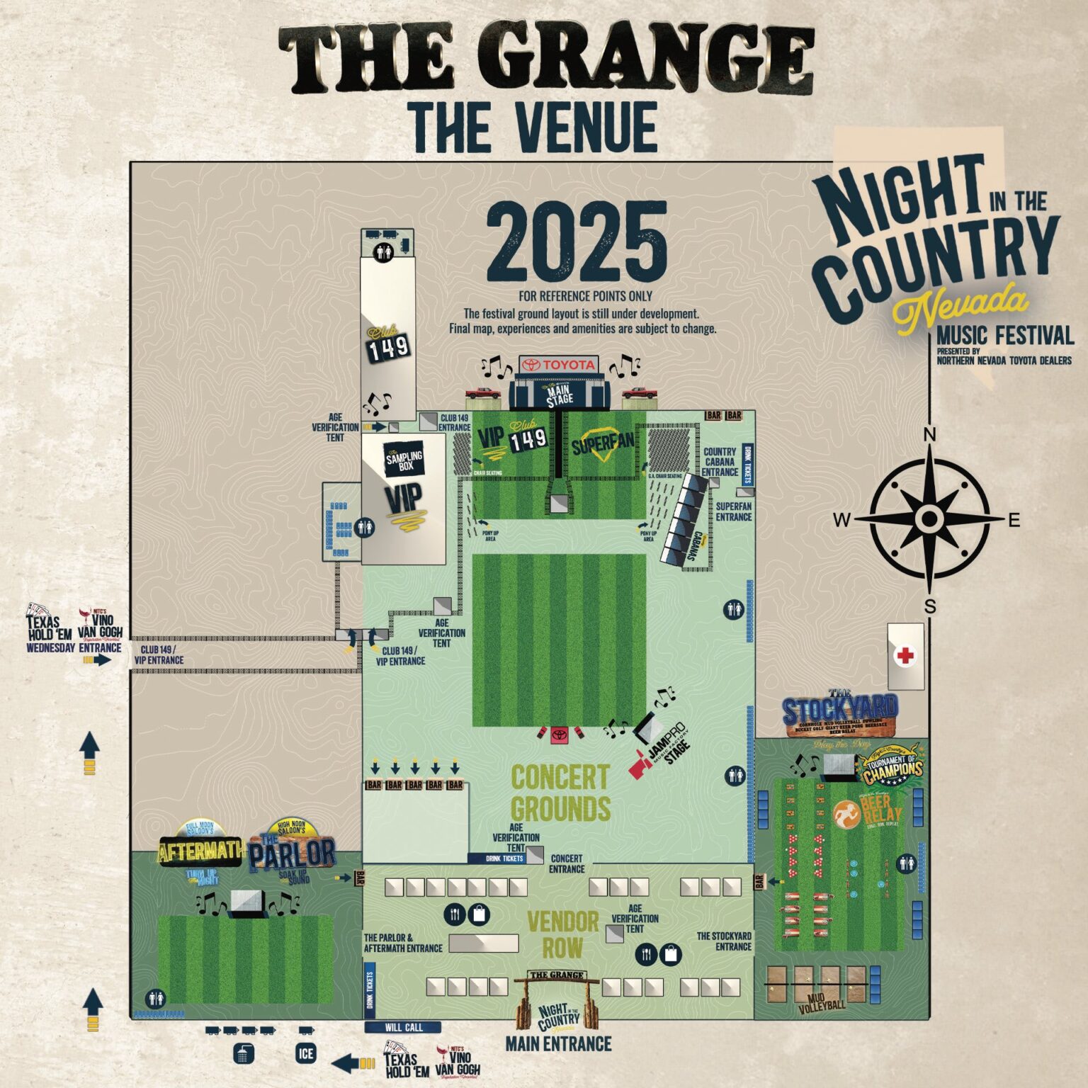 July 24-26, 2025 Night in the Country at THE GRANGE in Yerington NV ...